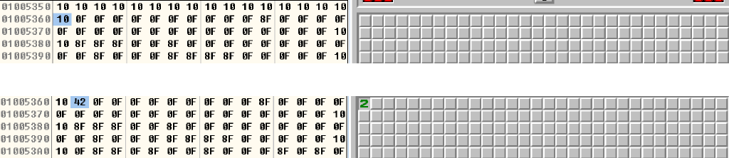 【武大软件逆向课程/第一周】扫雷逆向分析批量插旗及机器指令表.exe文件字体更换